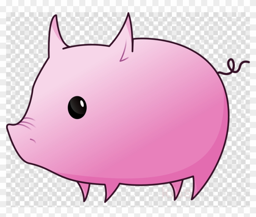 Animated Pigs Clipart Pig Clip Art - Transparent Background Blue Sphere ...