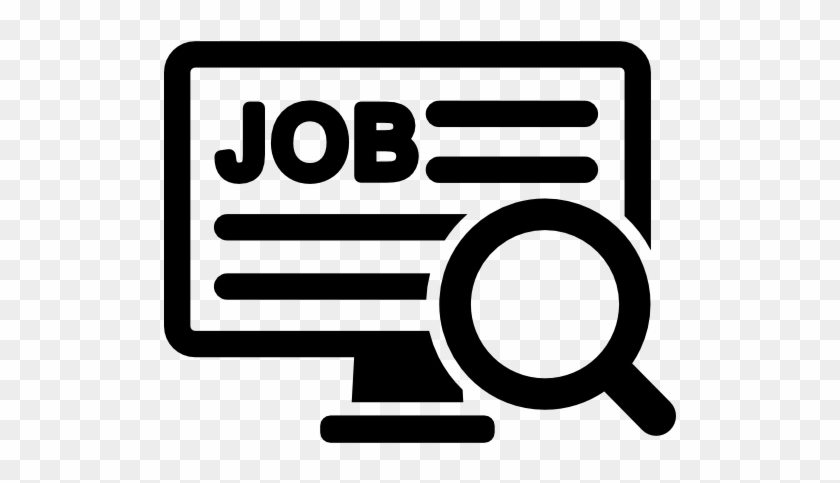 Job Icon - Look For Job Icon - Full Size PNG Clipart Images Download