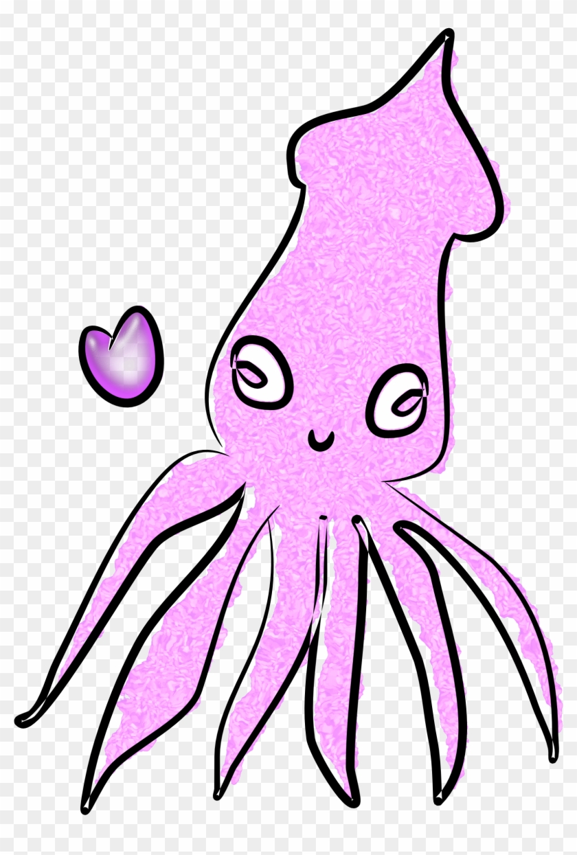Realistic Clipart Squid - Giant Squid Cartoon Png - Full Size PNG ...