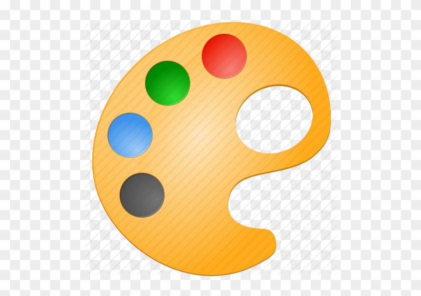 Paint Palette - Paint Pallet - Full Size PNG Clipart Images Download