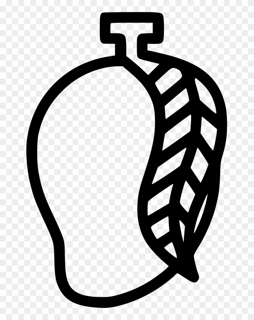 Mango Image For Drawing At Getdrawings - Mango Clipart Black And White ...