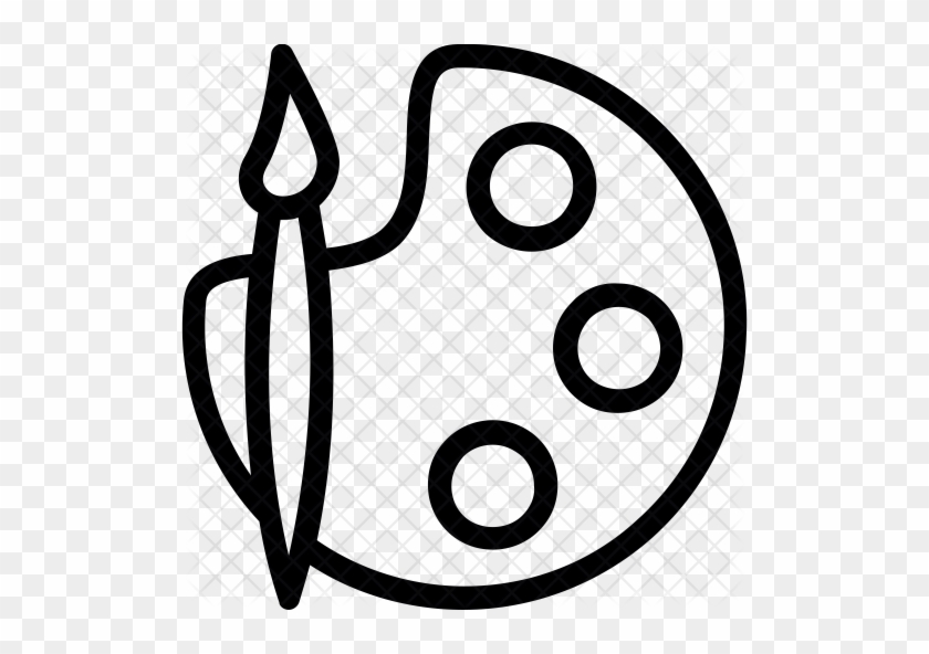 Painting Icon - Vector Icon Paintings - Full Size PNG Clipart Images ...