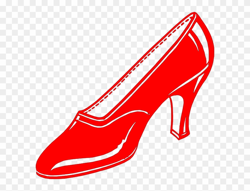 Red Heals Clip Art - Shoe Clip Art - Full Size PNG Clipart Images Download