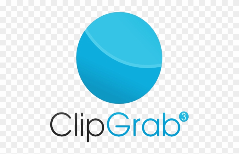 Graphic Black And White Stock Clip Grap Ubuntu - Clipgrab Logo - Full ...