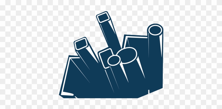 Clip Transparent Library Clip Tube Steel - Steel Pipe Logo - Full Size ...