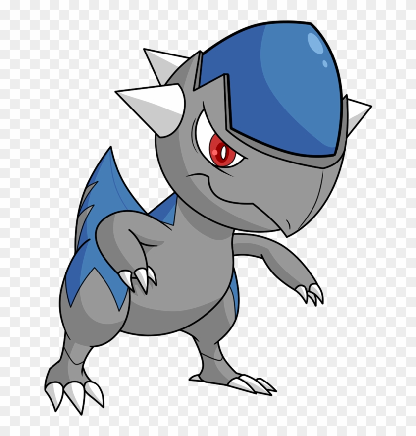 Fossil Clipart Mold Fossil - Pokemon Cranidos - Full Size PNG Clipart Images Download