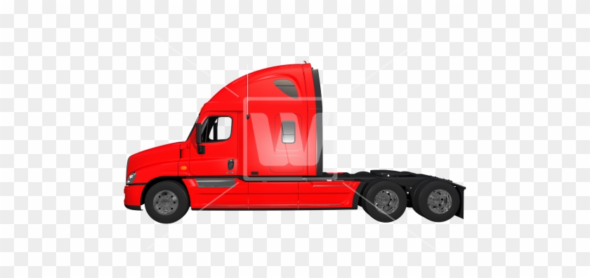 Semi Truck Png - Side Of Semi Truck - Full Size PNG Clipart Images Download