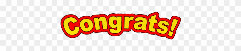 Printable "congrats" Photo Booth Prop - Congrats Logo Png - Full Size ...