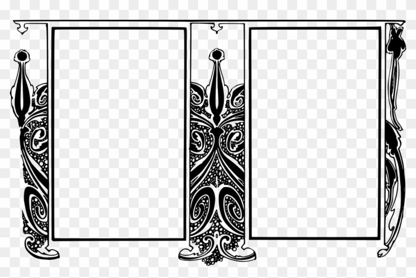 Picture Frames Decorative Arts Lawrence Frames Contemporary - Double ...