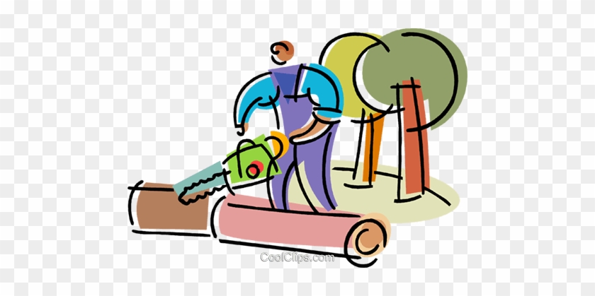 Forestry And Logging Royalty Free Vector Clip Art Illustration - Clip ...
