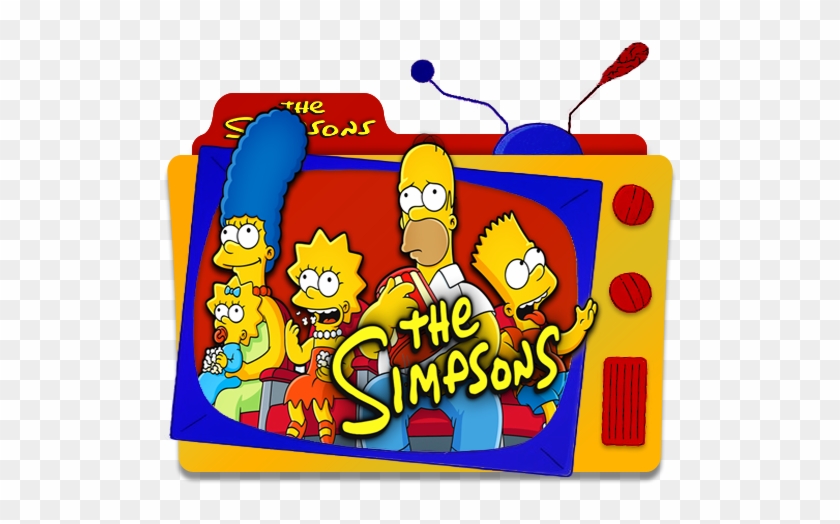 Simpsons Folder Icon - Full Size PNG Clipart Images Download