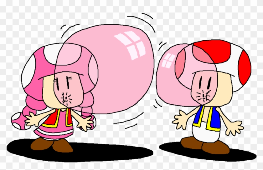 Svg Library Library Toad And Toadette Bubble - Toad - Full Size PNG ...