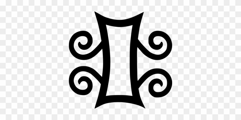 Adinkra Symbols Ghana Culture Motif - Adinkra Symbols - Full Size PNG ...