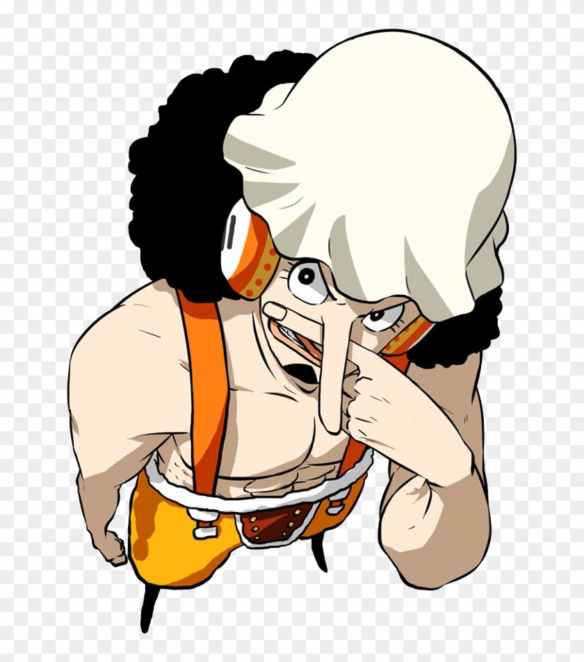 Banner Stock Usopp Render By Laffitte - Cartoon - Full Size PNG Clipart ...
