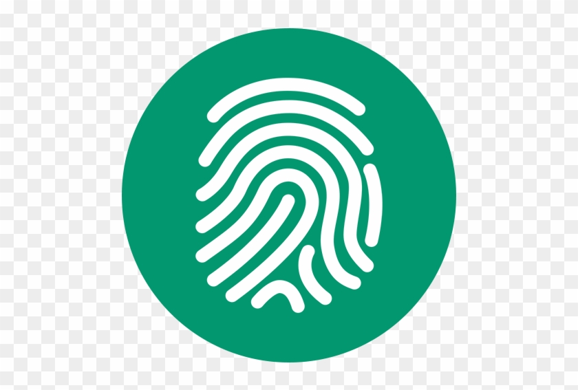Unique Device Finger-print Scanning - Fingerprint White Icon ...