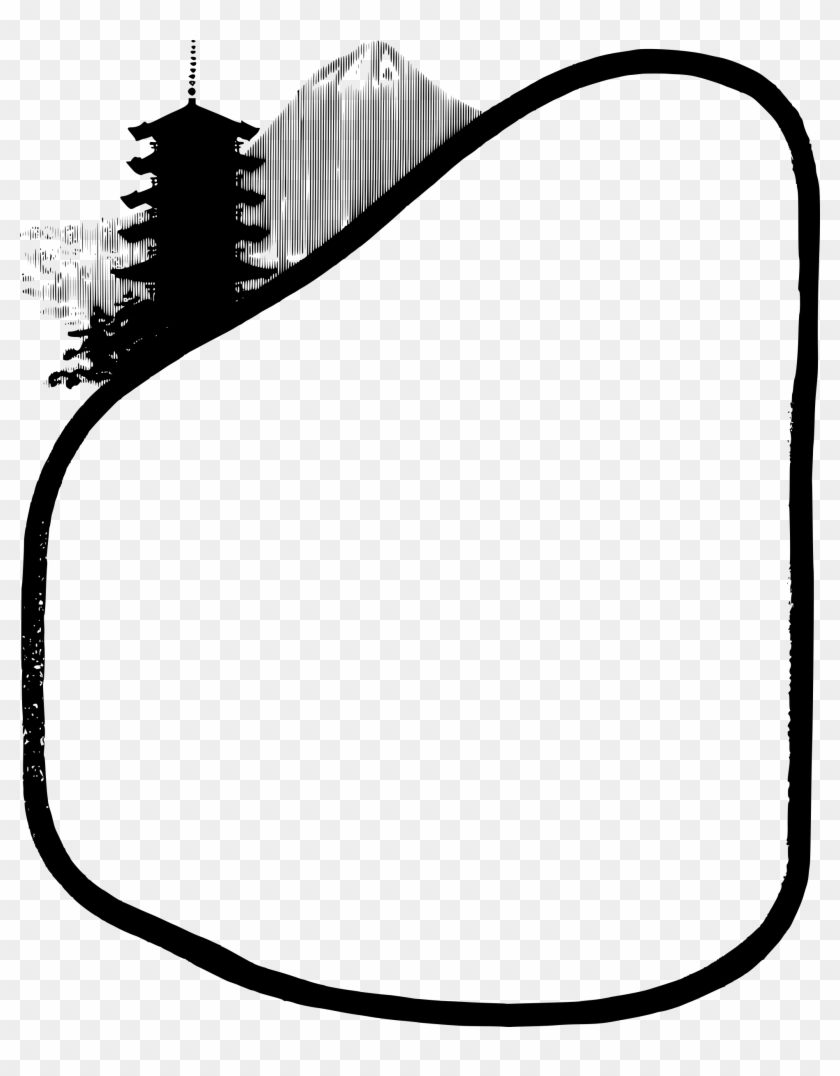 Japanese Frame Big Image - Japanese Photo Frames Png - Full Size PNG ...