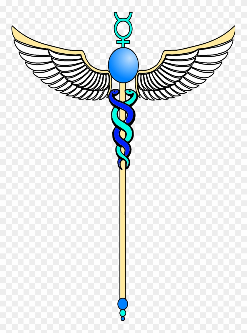 Hermes Messenger Staff By 21moon24 - Scepter Staff Of Hermes - Full ...