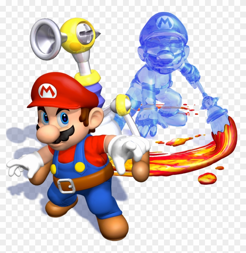Mario Sunshine - Super Mario Sunshine Promo - Full Size PNG Clipart ...