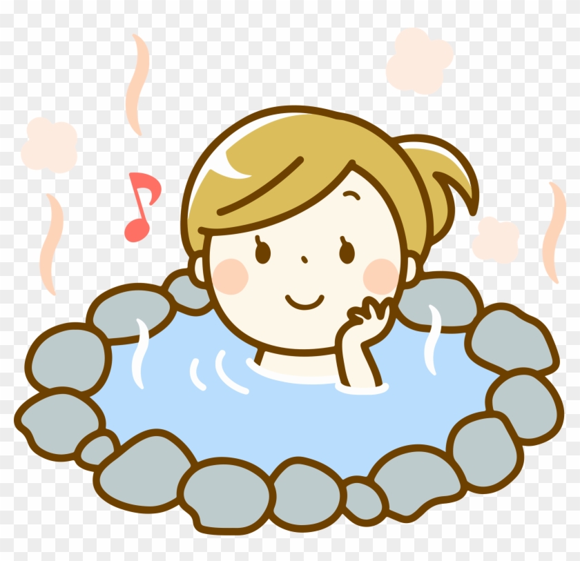 Onsen - Clipart Hot Spring Png - Full Size PNG Clipart Images Download