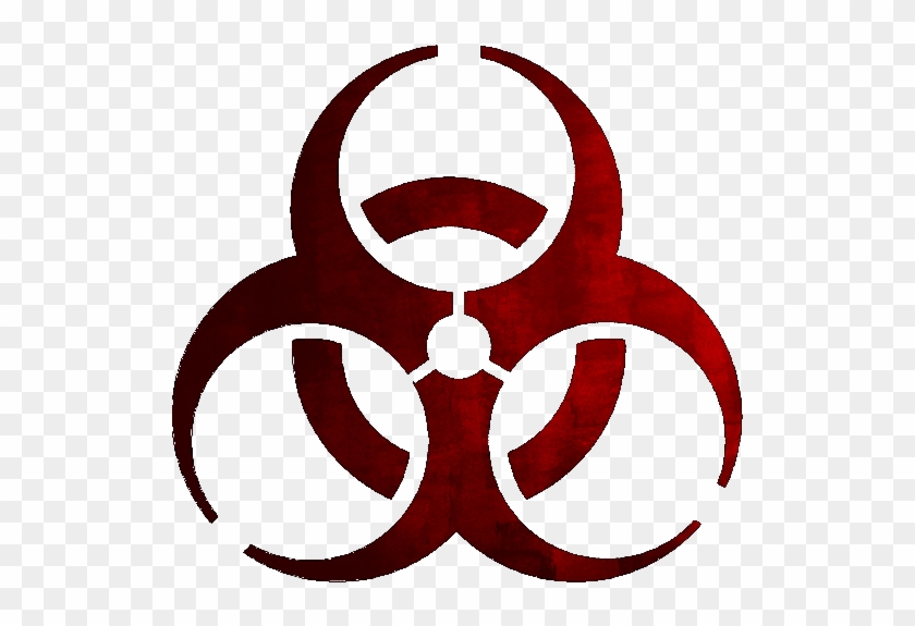 Zombie Hazard Signs Inspiritoo Clipart - Biohazard Symbol - Full Size ...