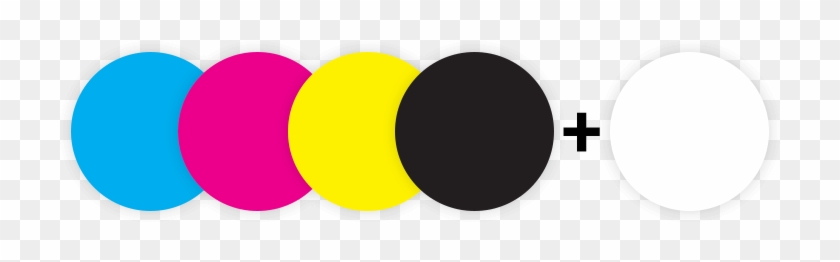 Cmyk And White Ink - Cmyk W - Full Size PNG Clipart Images Download