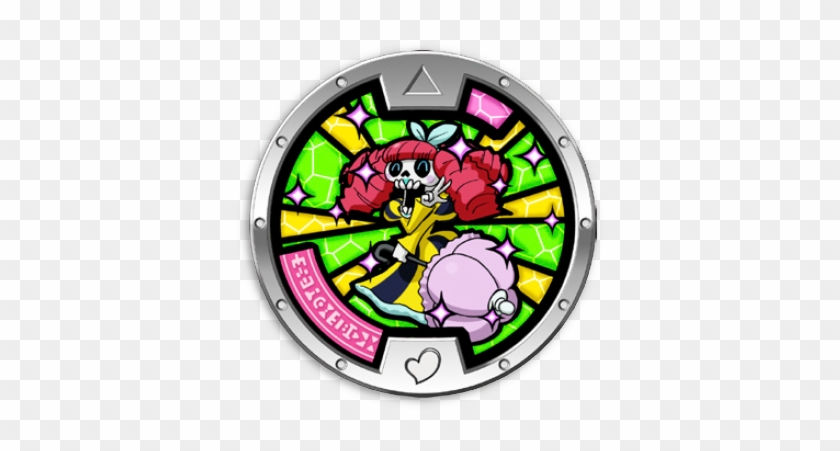 Skelebella Medal - Yo Kai Watch Blizzaria Medal - Full Size PNG Clipart ...