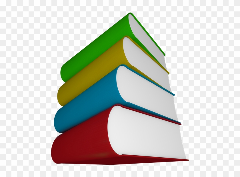 Book Stack Four Textbooks Pile Blank - Law Rules And Regulations - Full ...