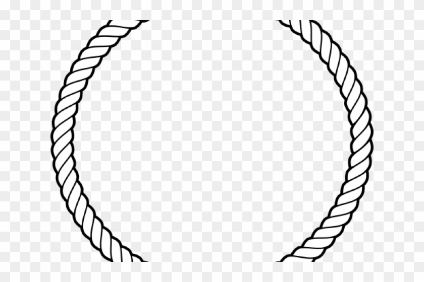 Drawn Rope Circle Vector - Circle Rope Vector Png - Full Size PNG ...