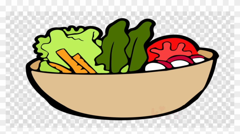 Salad Bowl Clip Art Clipart Salads & Dressings Clip - Heart Shape ...