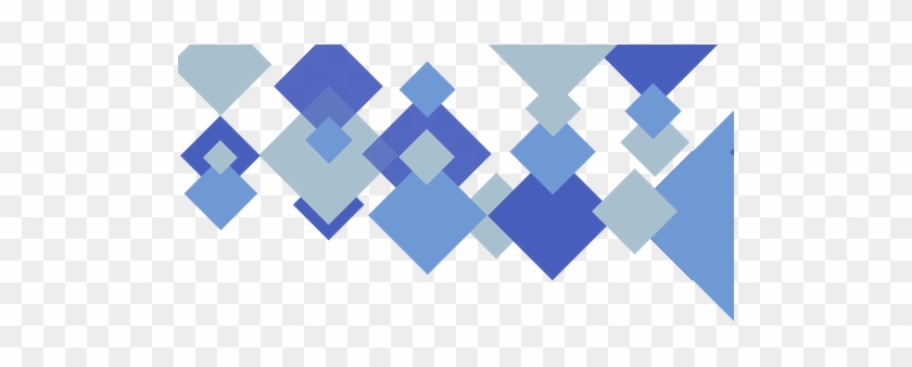 Clip Art Abstract Blue Square Background Transparent - Shapes Design ...
