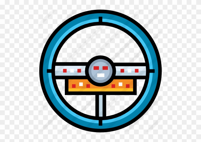 Steering Wheel Free Icon - Circle - Full Size PNG Clipart Images Download