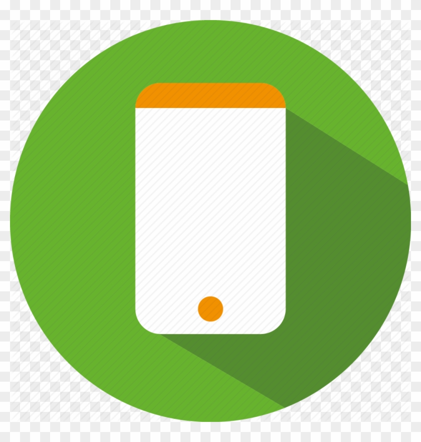 Green Mobile Phone Clipart Icon - Cell Phone Icon Green - Full Size PNG ...