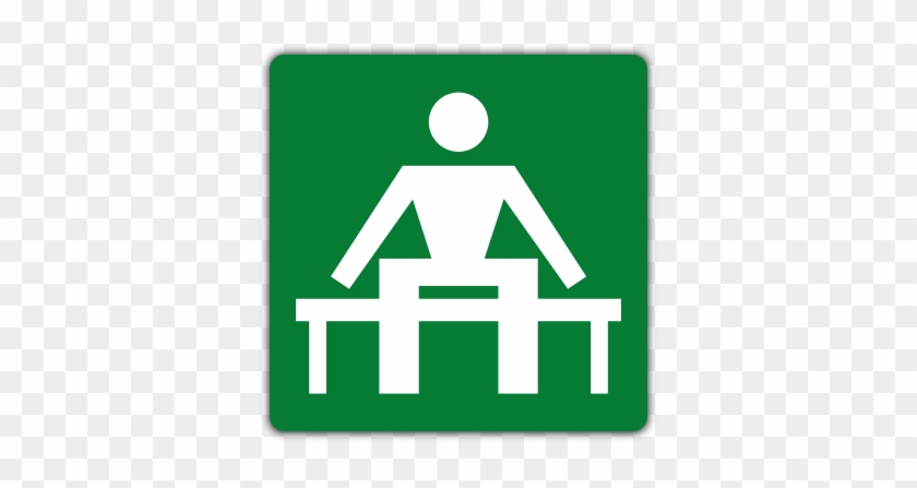 Waiting Place Safety Sign - Waiting Area Signs - Full Size PNG Clipart ...