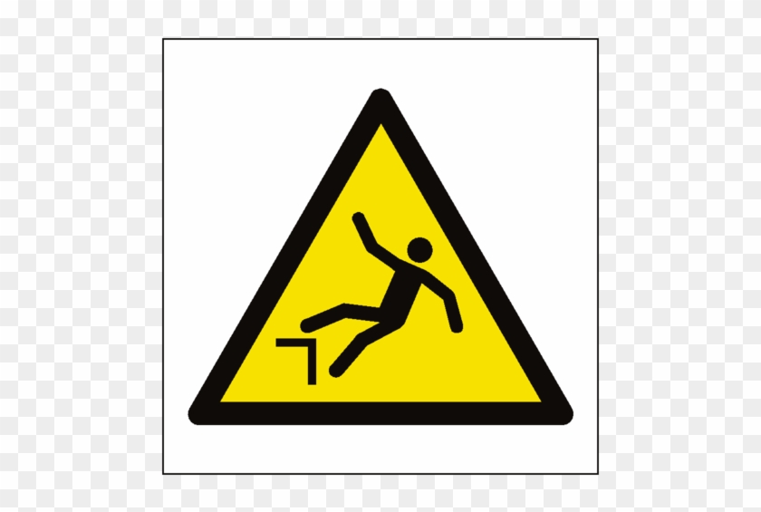 Drop Hazard Symbol Sign - Compressed Gas Warning Sign - Full Size PNG ...