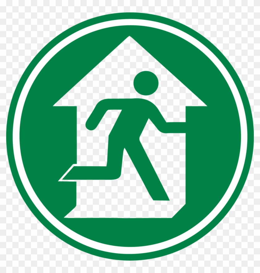 Fire Exit Symbol Floor Sign - Vera Controller Logo - Full Size PNG ...