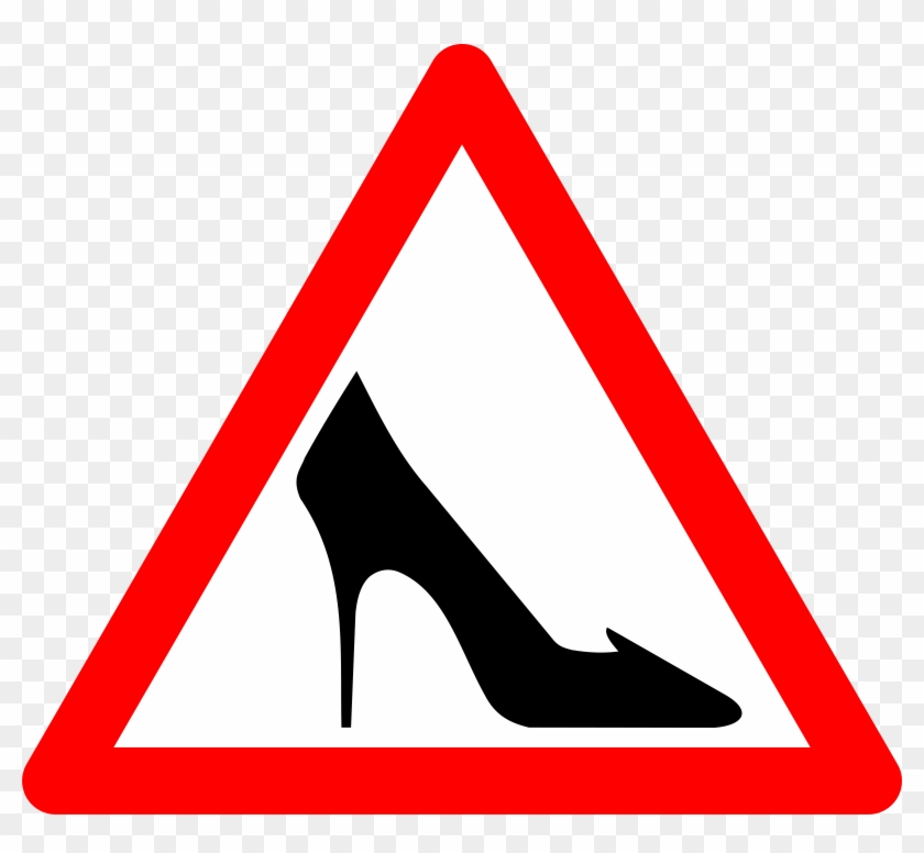 Shoe Traffic Sign Svg Vector File, Vector Clip Art - Shoe Sign - Full ...