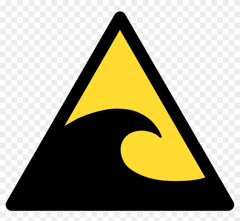 Pacific Tsunami Warning Center - Tsunami Sign - Full Size PNG Clipart ...
