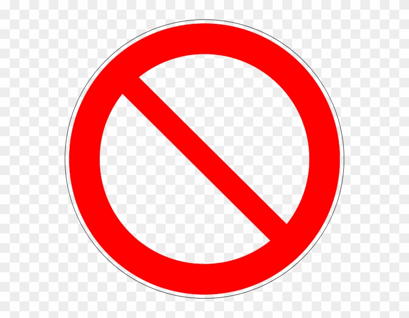 Free Icons Blank Not Allowed Sign Image - Icono Prohibido Png - Full ...