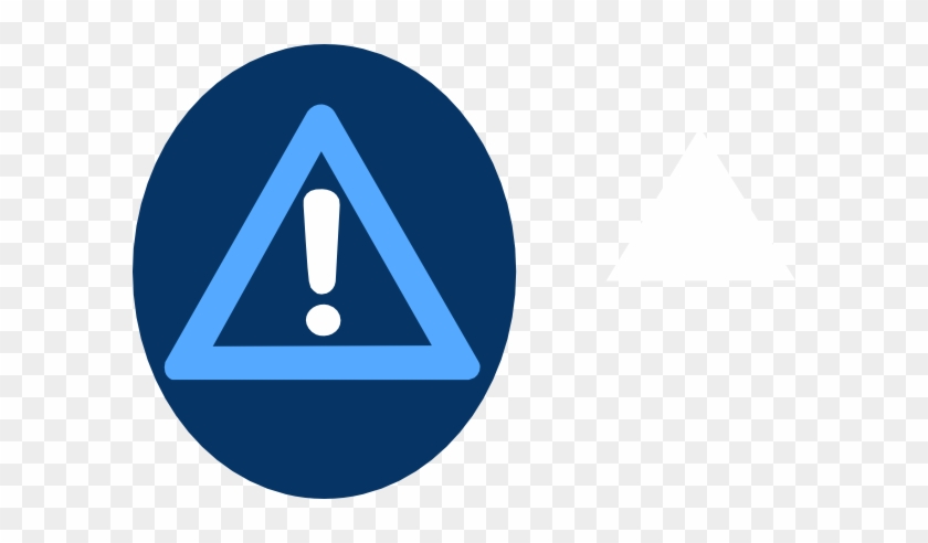 Light Blue Caution Clip Art - Portable Network Graphics - Full Size PNG ...