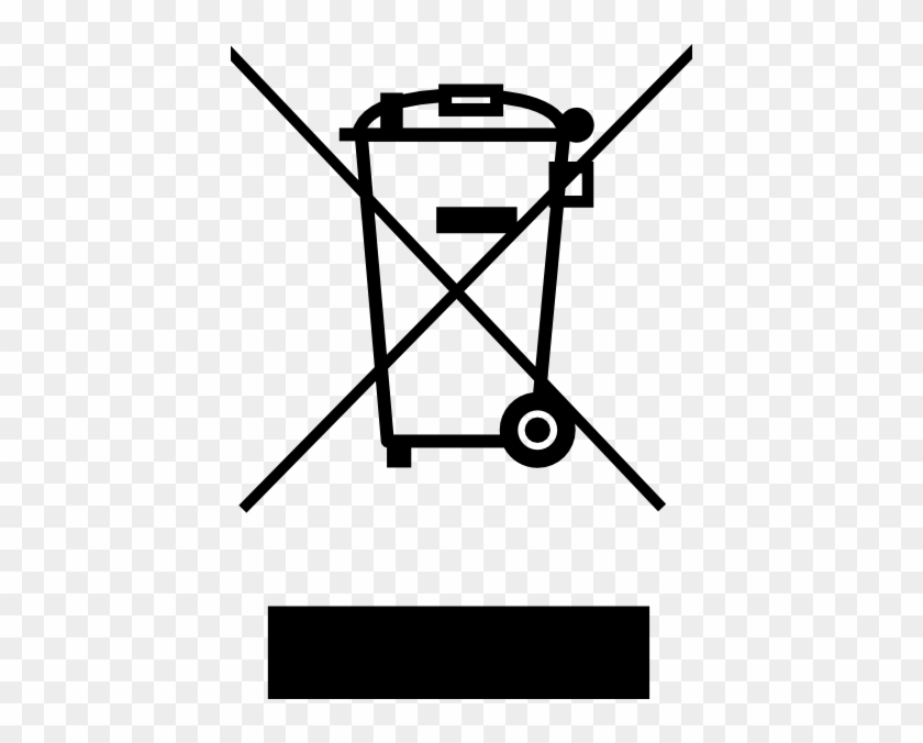 Do Not Trash Clip Art At Clipart Library - Weee Symbol Png - Full Size ...