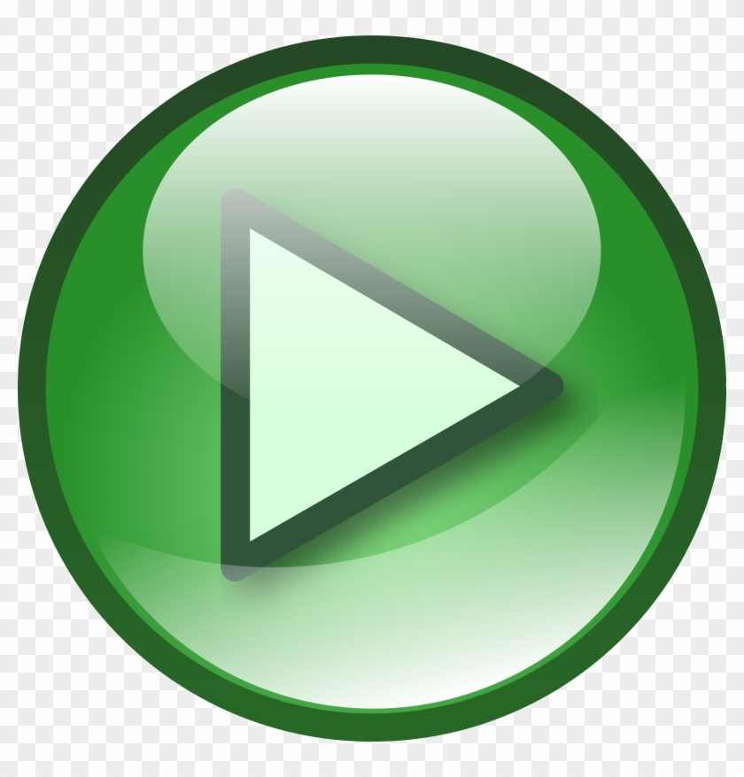 Play Button 50% Opaque Clip Art - Play Button Transparent Gif - Full ...