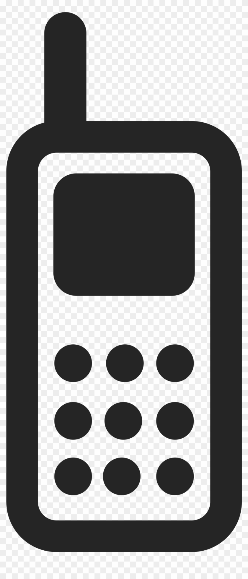 Clip Art Mobile Medium Size - Cell Phone Logo Png - Full Size PNG ...