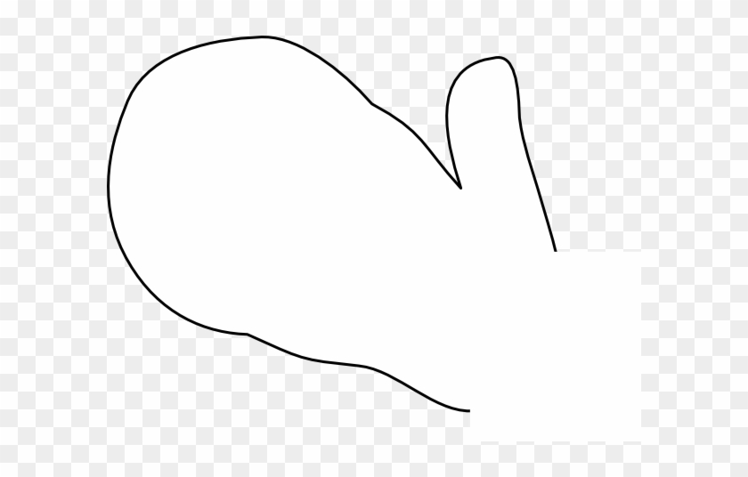 Ghost Hand Outline Clip Art At Clker - Clip Art - Full Size PNG Clipart ...