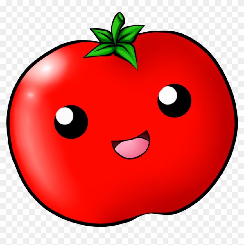 28 Collection Of Tomato Clipart Cute High Quality Free - Kawaii Tomato ...
