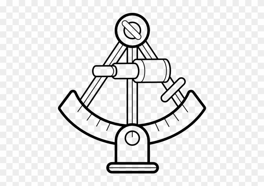 Vector Free Library Drawing Intruments Measuring - Sextant Drawing ...