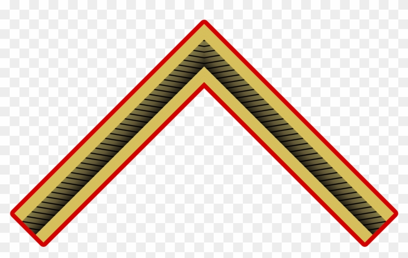 Rank Insignia Of Primo Maresciallo Of The Alpini - Triangle - Free ...
