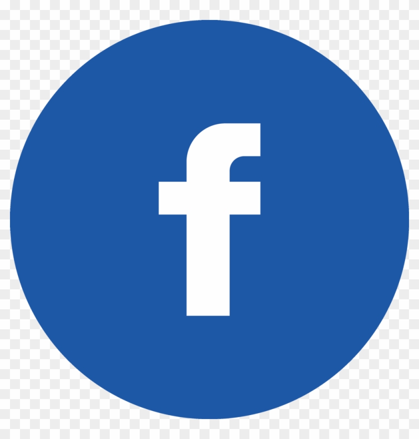 Fb Icon Circle Ltblue - Fb Logo For Email Signature - Full Size PNG ...