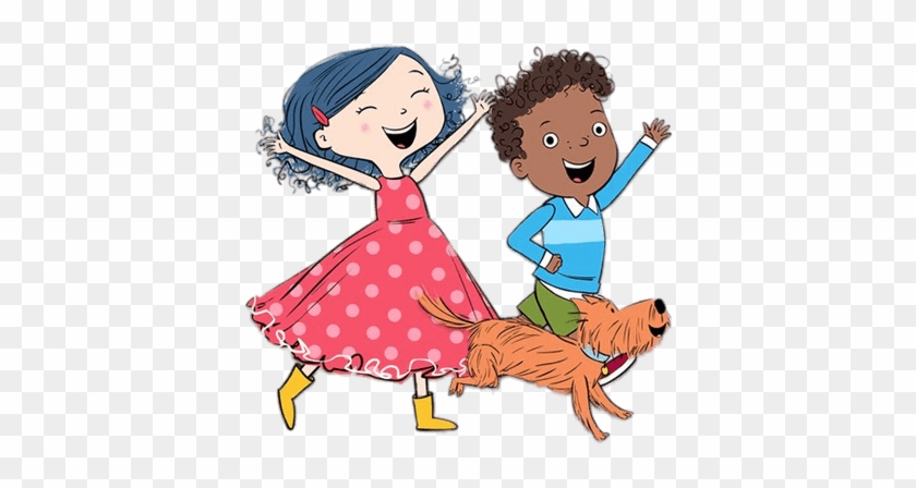 Dot And Her Friend - Universal Kids - Full Size PNG Clipart Images Download