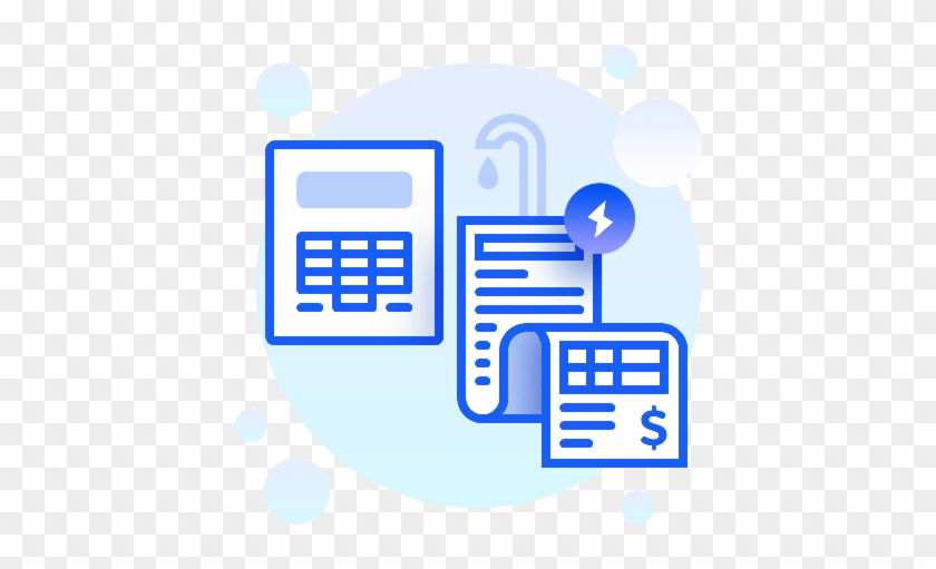 Utility Bills - Red - Free Transparent PNG Clipart Images Download