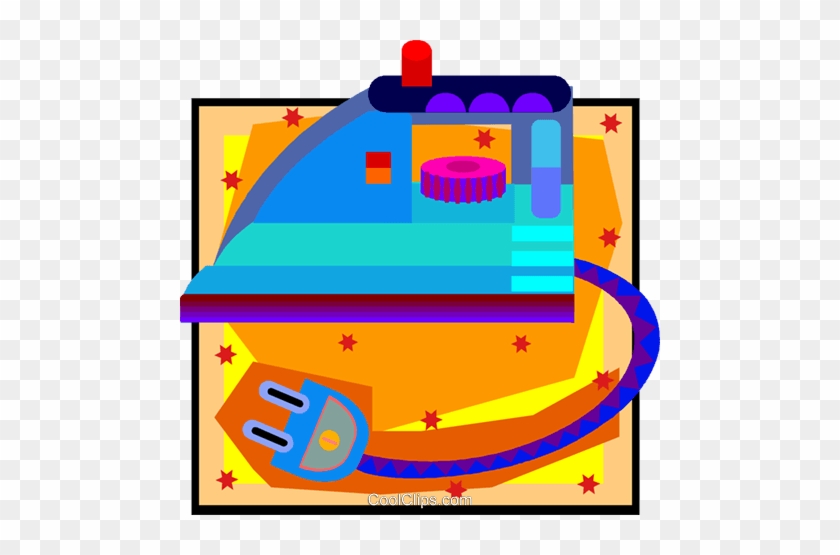 Clothes Iron, Laundry Royalty Free Vector Clip Art - Illustration ...